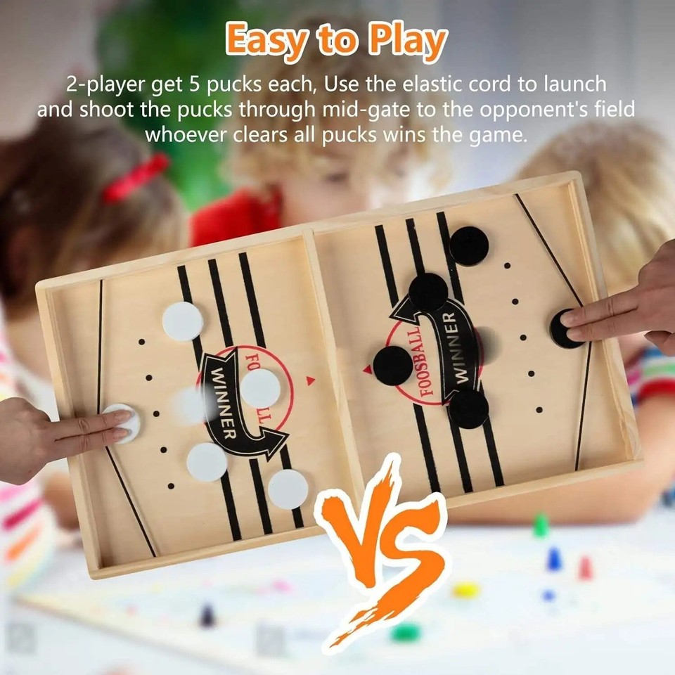 Wooden Billiard Board Game Foosball Winner Games Table Hockey Game ...