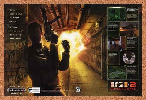 IGI-2 Covert Strike PC Original 2003 Ad Authentic Codemasters Video ...