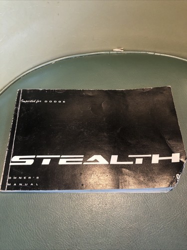 Dodge Stealth 1991 Maintenance/Owners Manual Book | eBay