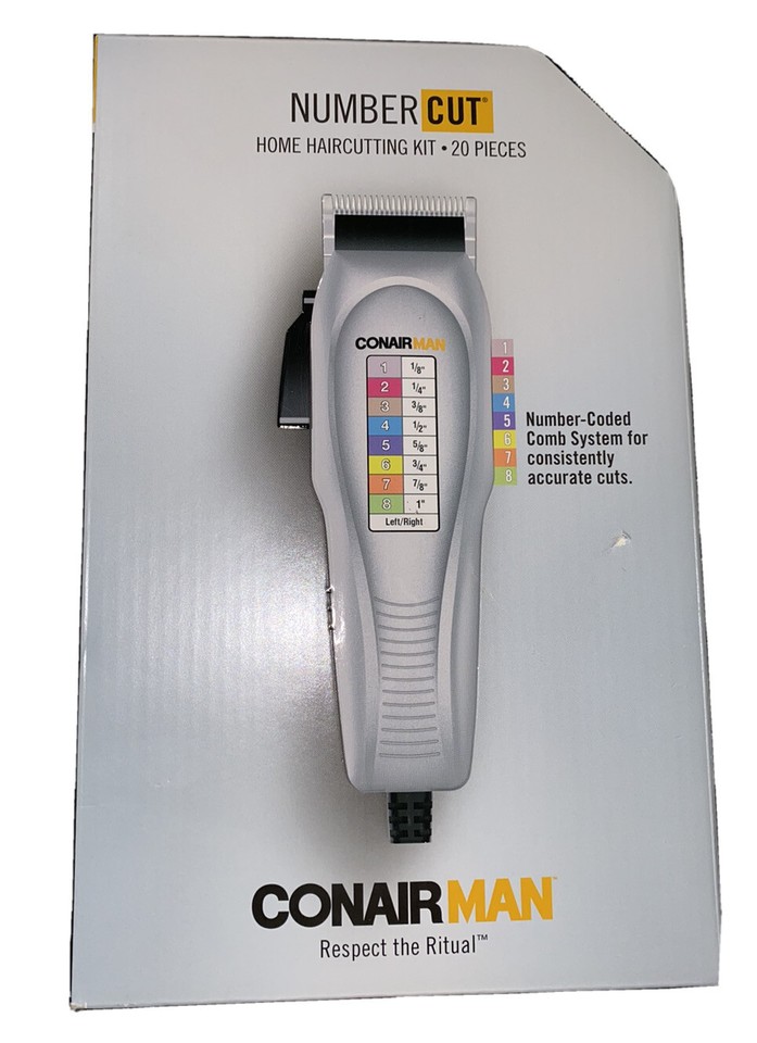 Conair Number Cut 20-piece Home Haircut Kit FAST SHIPPING! ! | eBay