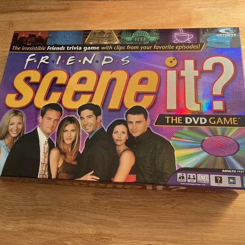 FRIENDS SCENE IT? 2005 Board Game DVD Trivia Central Perk 852877000665 ...
