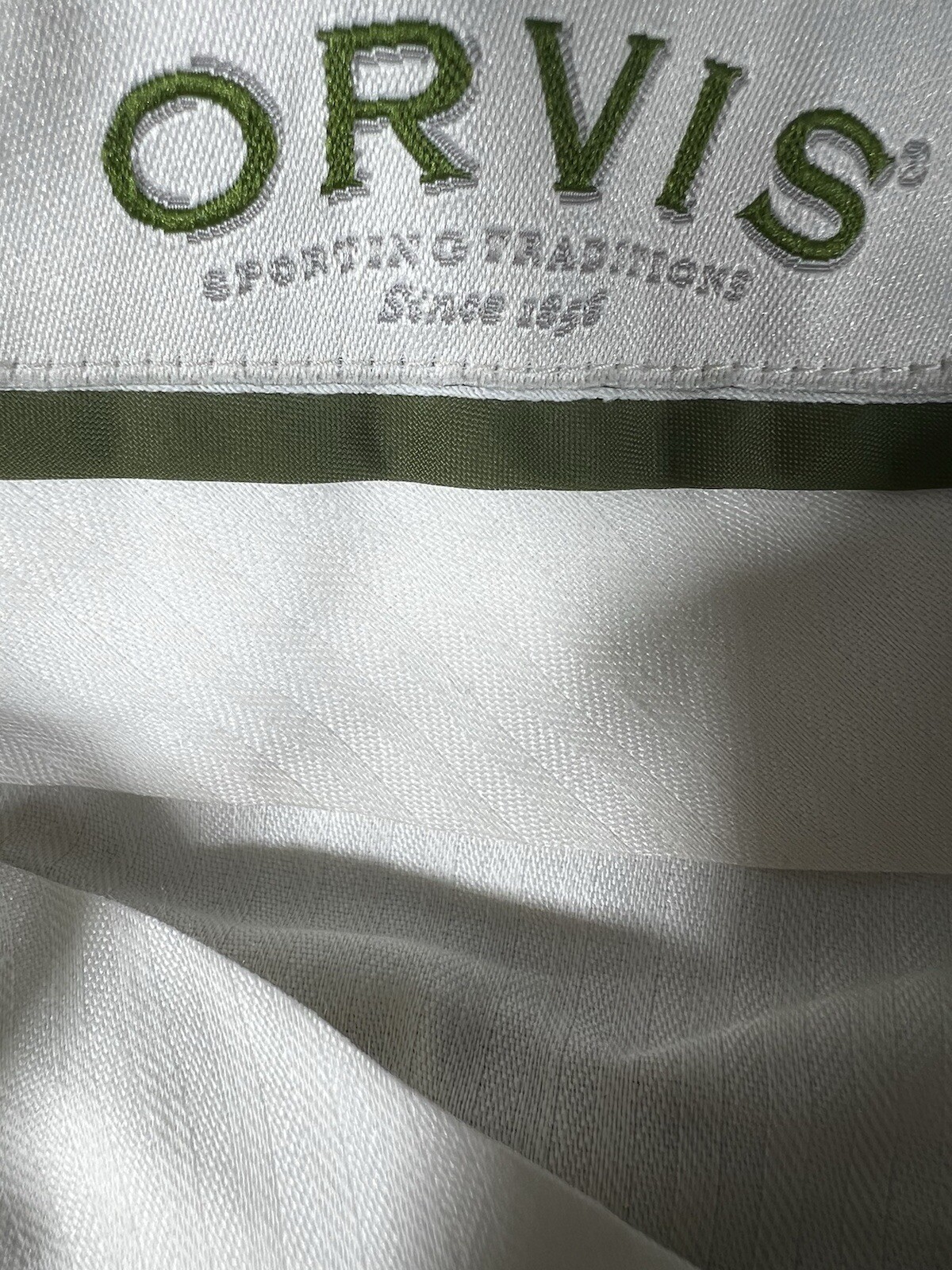 Orvis Chino Pants Men's Size 40 Khaki 100% Cotton RN 70534 | eBay