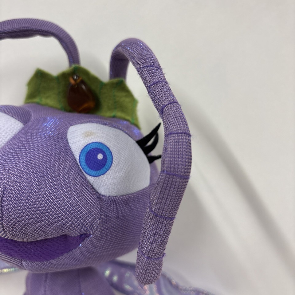 Disney Pixar A Bugs Life Princess Atta Purple Ant Applause Soft Toy ...