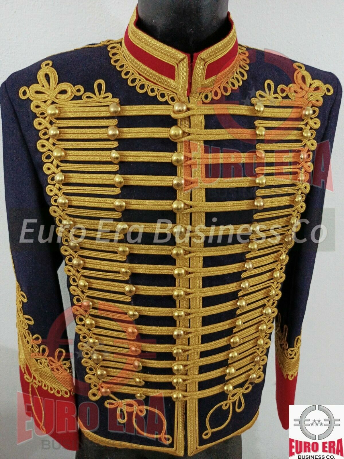 Napoleonic British 11th Hussars Tunic Jacket, Adam Ant Style Hussars ...