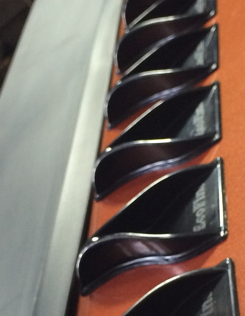 EcoFins White Stick-on Vortex Generator Semi Truck Trailer Fuel Economy ...