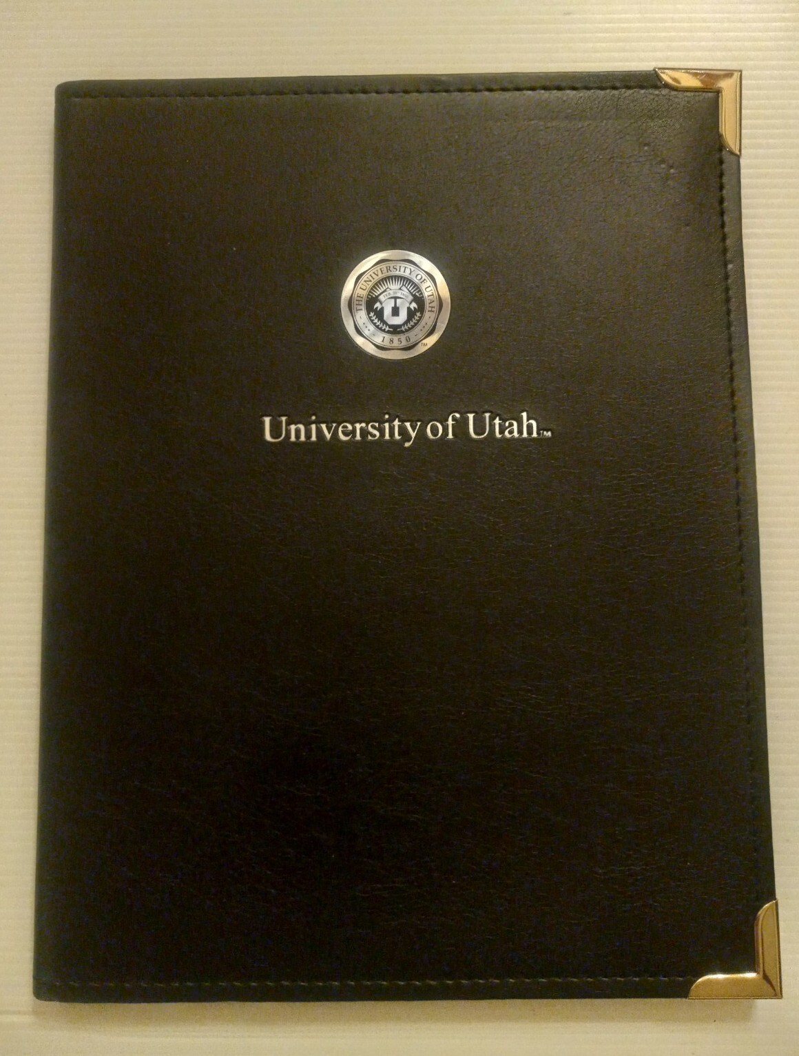 University Of Utah Utes NCAA - Leather Notepad Holder Portfolio ...