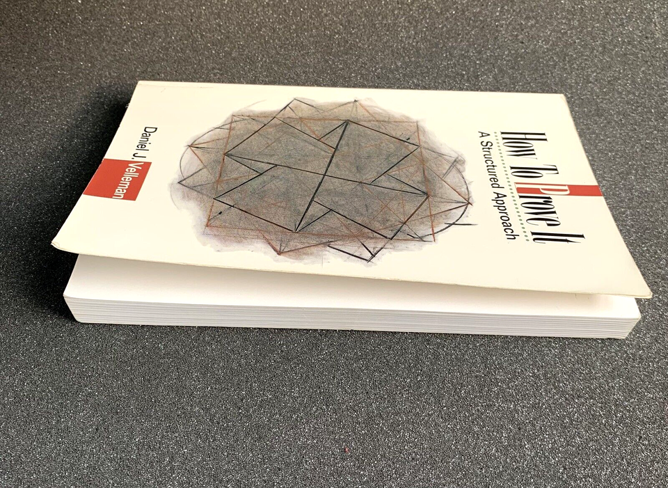 How to Prove It A Structured Approach Velleman First Edition Paperback ...