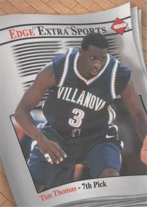 1997 Collector's Edge - Extra Sports Tim Thomas #7 Silver /1000 (RC ...