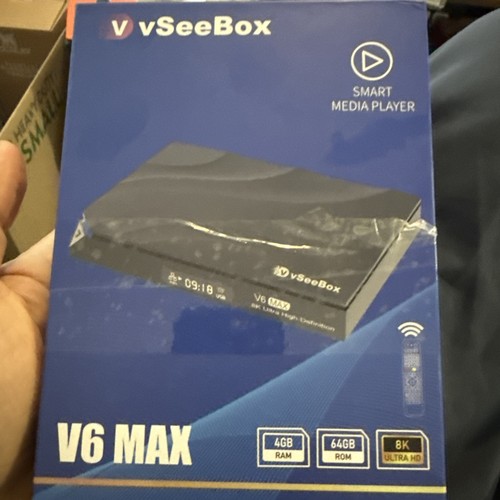 vSeeBox V6 Max - Smart Media Player - Brand New, Sealed - Authorized ...