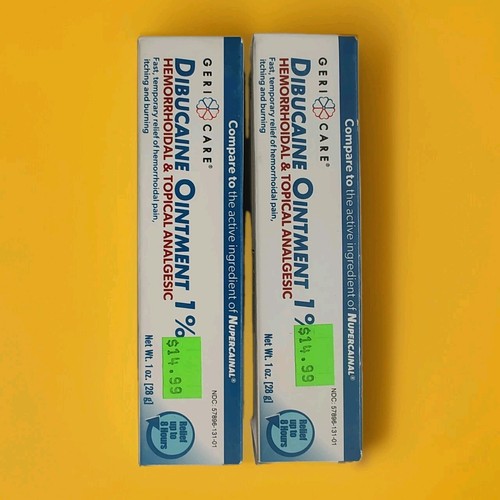 (EXPIRE APRIL 2025)🏵️GeriCare Dibucaine Ointment 1% | Hemorrhoidal Pain ...