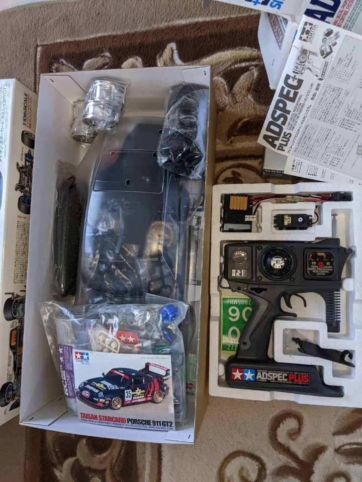 Tamiya RC Taisan Star Card Porsche 911 GT2 | eBay