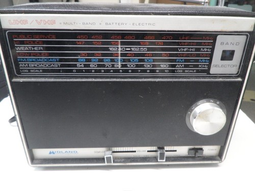 Vintage Midland International Model 10-575 Multi-Band AM/FM/SW Weather ...