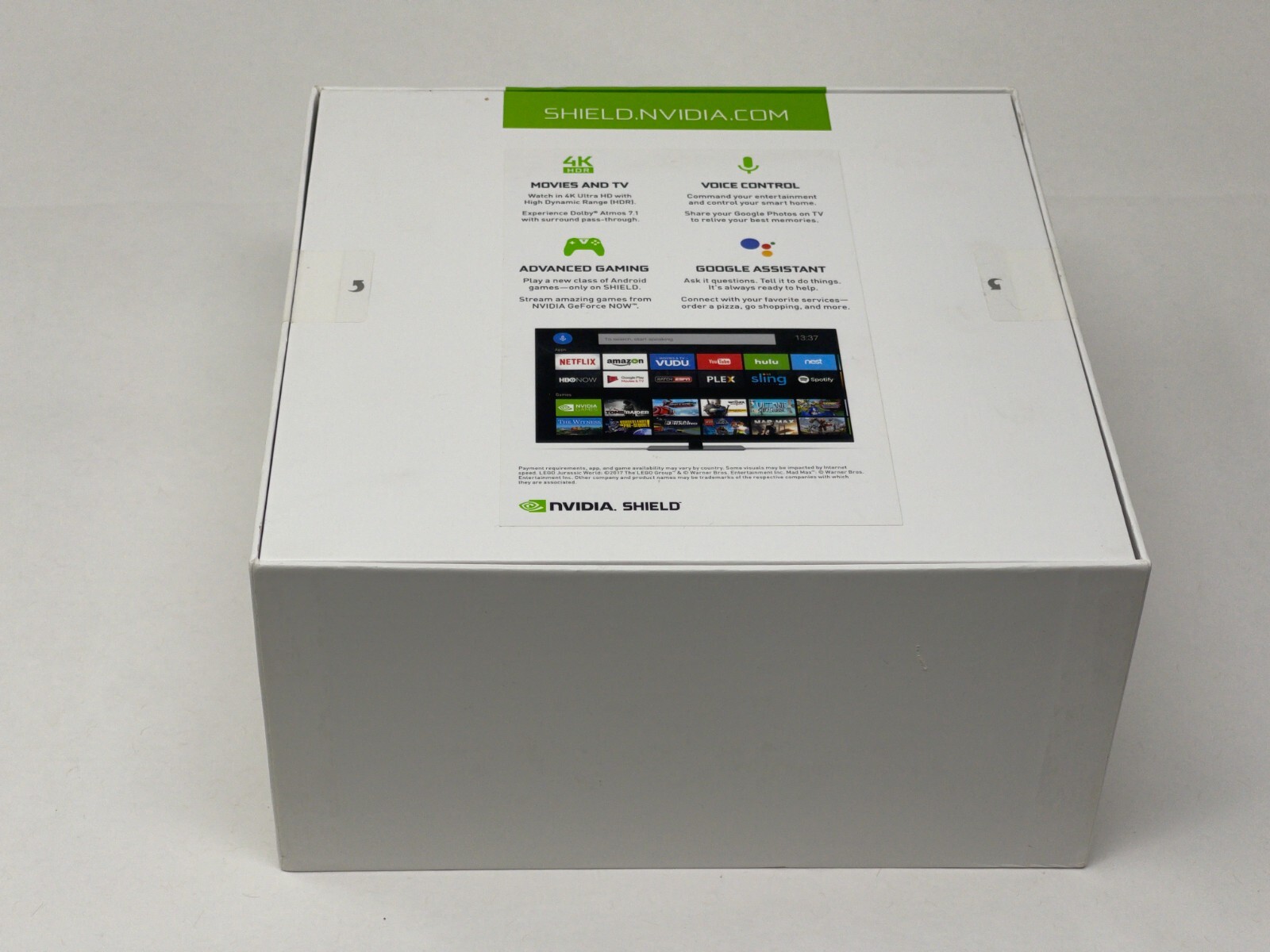 Nvidia Shield TV 16GB 4K HDR P2897 2017 2nd Gen Media Streamer - Black New