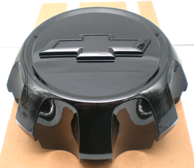 NEW 20 - 25 Chevrolet Silverado 2500 3500 HD Black OEM Center Cap P/N ...