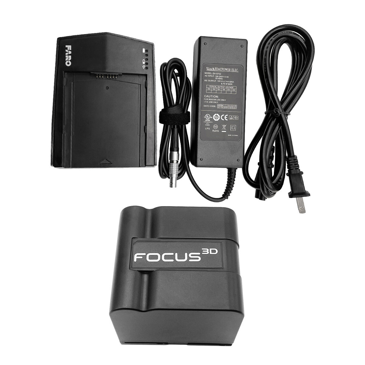 Faro Battery & Faro Charger For X120 S20 X330 Faro Focus 3D Laser ...