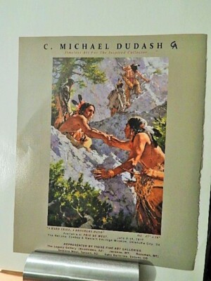C MICHAEL DUDASH ART PIECE VTG ORIG 2017 ADVERTISEMENT, | eBay