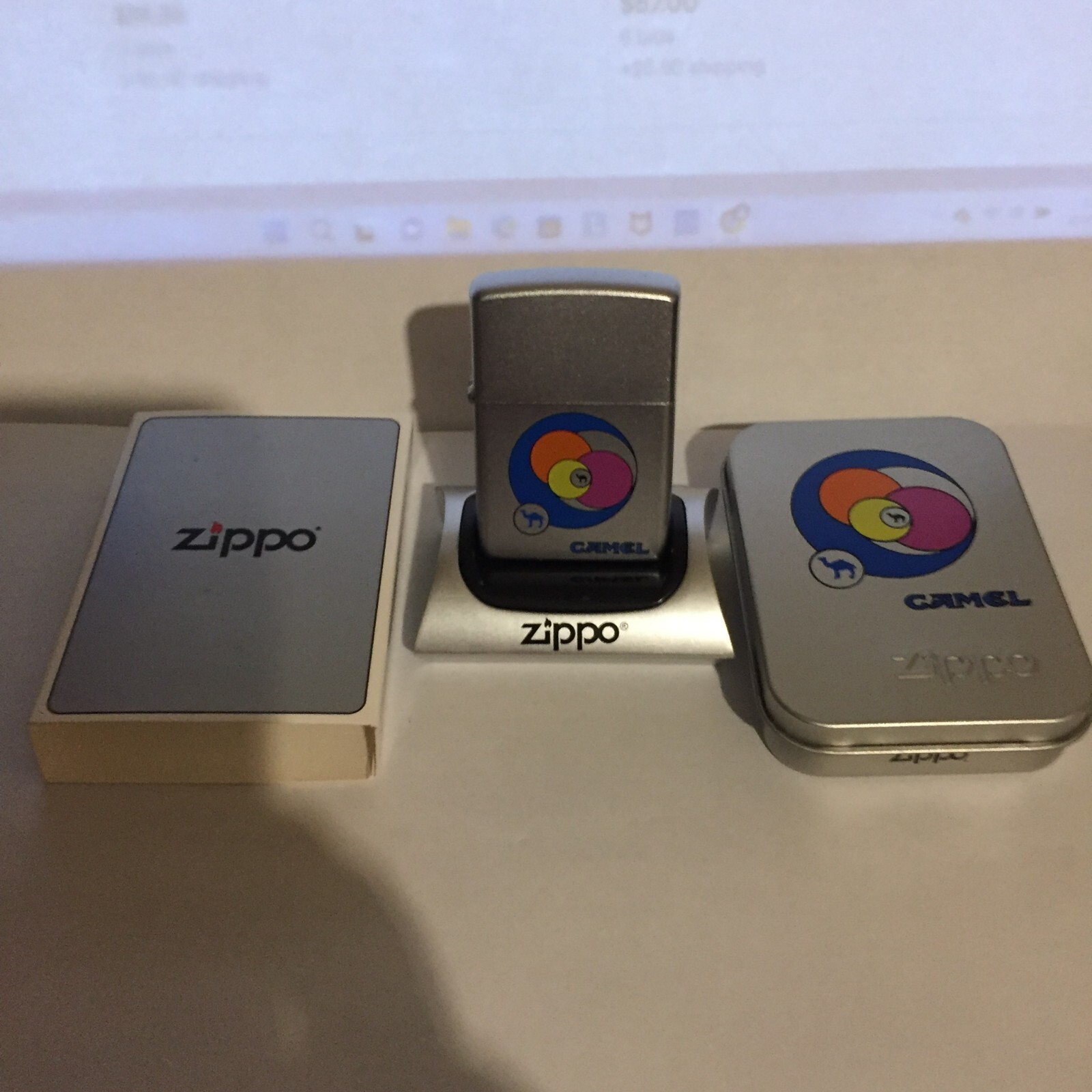 1999 Camel Pool Balls Zippo Satin Finish | eBay