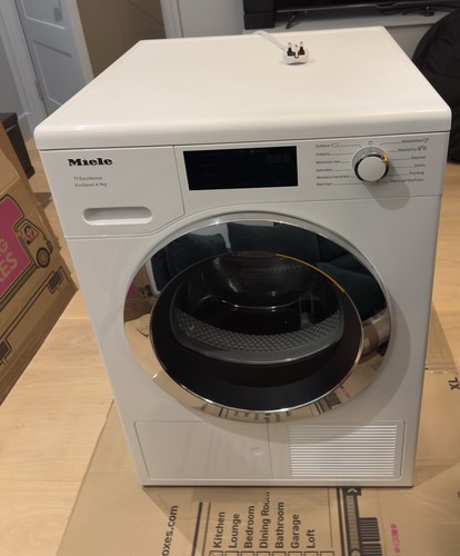 Miele T1 Excellence HT30-W TEH785WP Heat Pump Tumble Dryer 9KG 11871830 ...