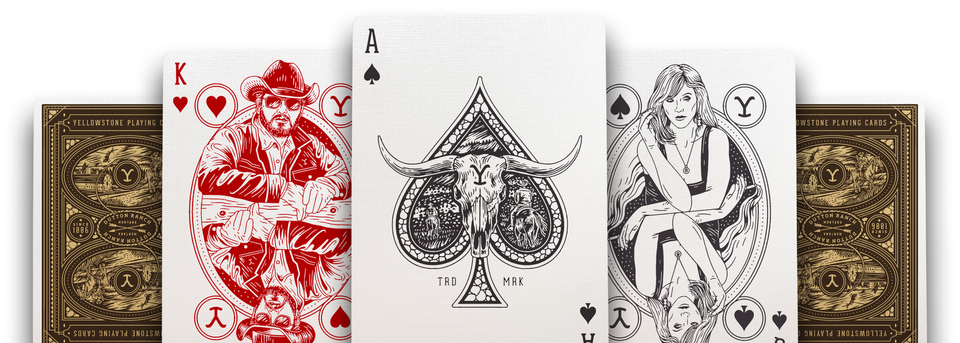 Yellowstone Playing Cards Dutton Ranch Theory 11 Magic Tricks USPCC T1179 | eBay