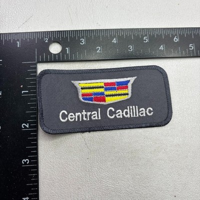 Vtg CENTRAL CADILLAC Car Dealer Patch (Car Auto Related) 60NV | eBay