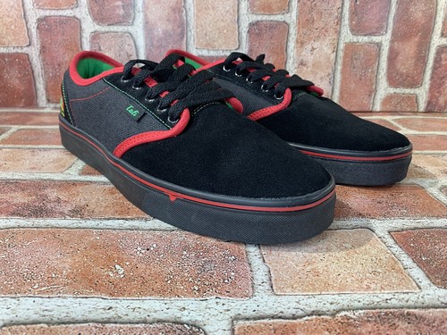 New Mens Cali Strong Casual Shoes sz 9 Black Green Red Yellow | eBay