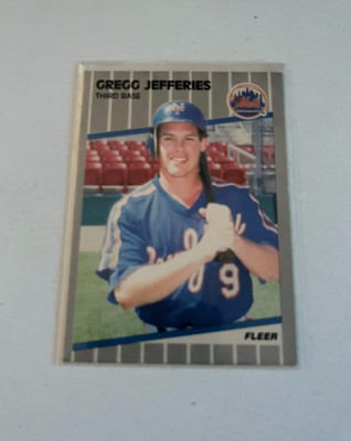 1989 Fleer - #38 Gregg Jefferies | eBay