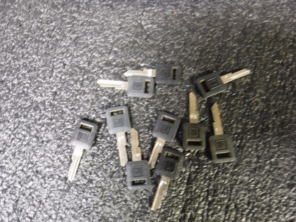 GM Ignition Key Blank series C, PKG of 10, (MG) | eBay