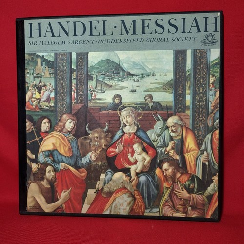 Sir Malcolm Sargent Handel Messiah Vinyl LP Angel Records 3 LPs | eBay
