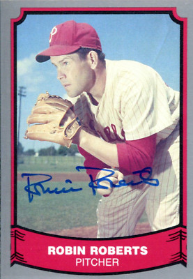 Robin Roberts Autographed 1988 Pacific Card | eBay