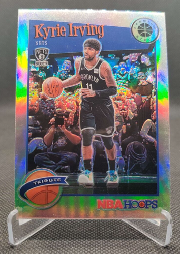 2019-20 Panini NBA Hoops Premium Silver #290 Kyrie Irving Brooklyn Nets ...