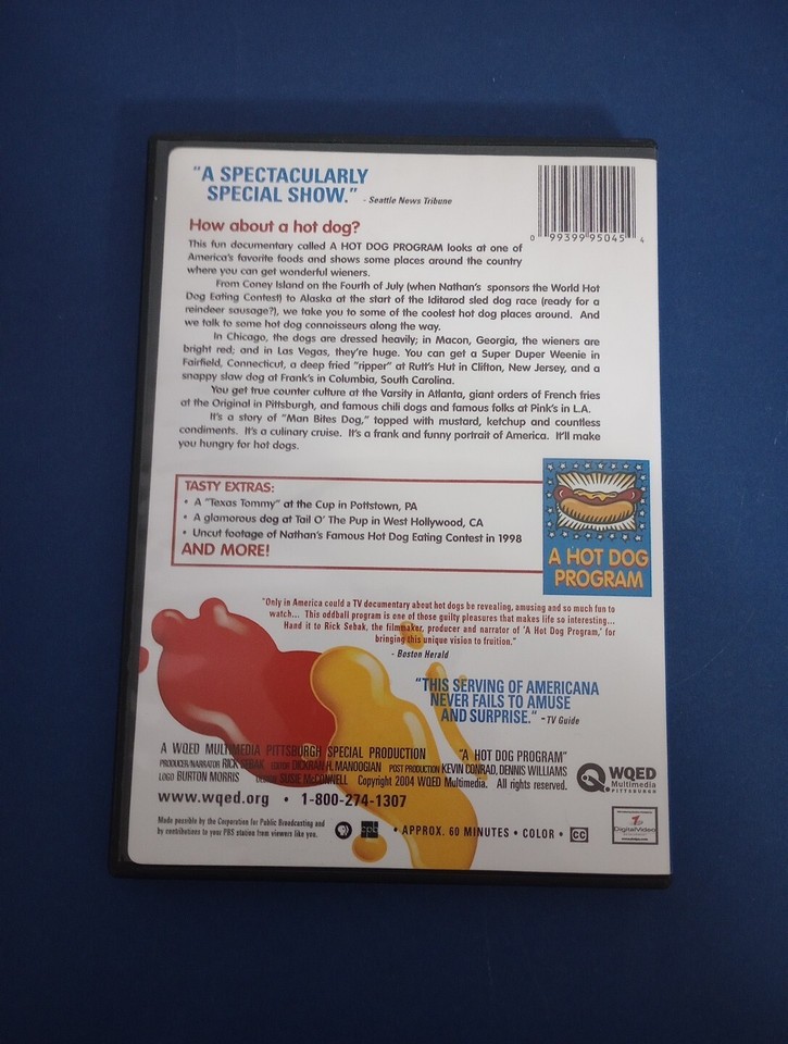 A Hot Dog Program DVD In Good Condition 99399950454 | eBay