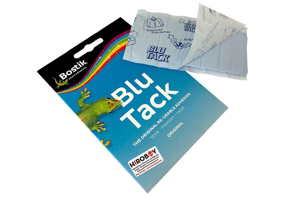 1 2 6 12 BOSTICK BLUE TACK Reusable Strong Adhesive Sticky Tack Blue ...