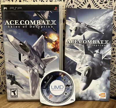 Ace Combat X Skies of Deception (Sony PlayStation PSP 2006) Complete | eBay