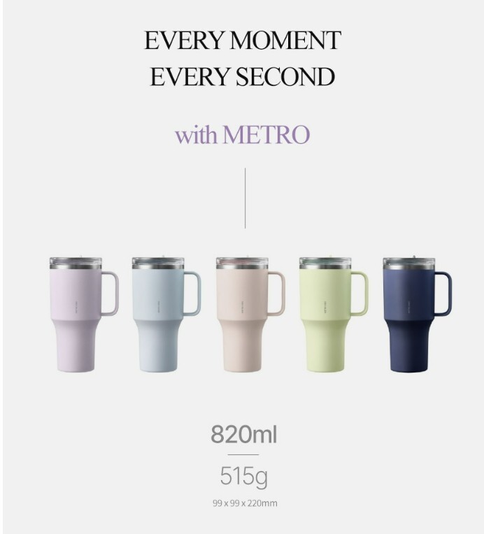 Lock n lock Metro King Tumbler 820ml Stainless Handle Cup 27oz Lock ...