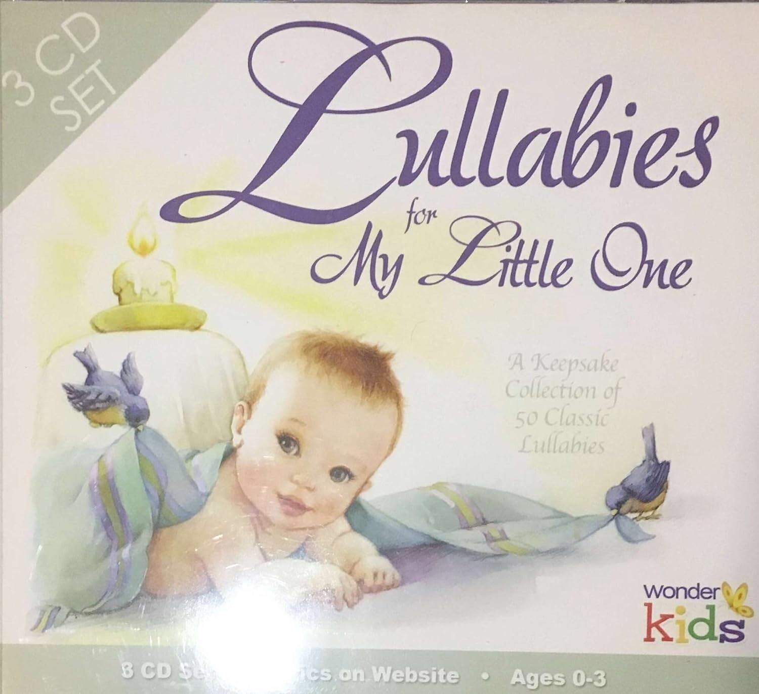 Lullabies for My Little One [Box] by Wonder Kids Choir (CD, Sep-2002, 3 ...