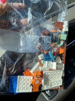 Lego New Orange Fox Skin Minecraft Minifigure Figure B5 | eBay
