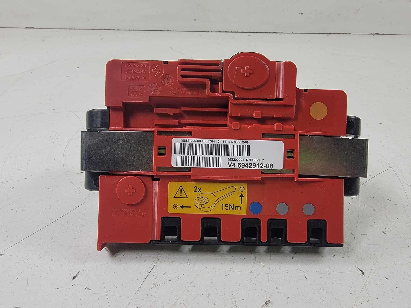 08-13 BMW E90 E92 E93 M3 OEM Battery Power Lead Junction Fuse Box ...