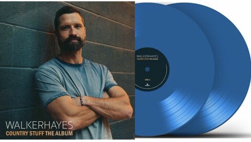 WALKER HAYES COUNTRY STUFF THE ALBUM! LIMITED BLUE LP! FANCY LIKE, U ...
