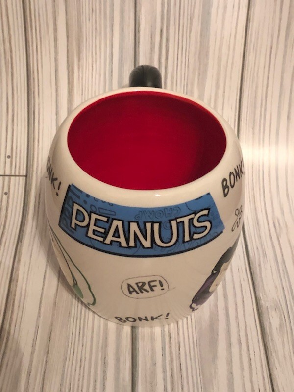 Collectible Peanuts Charlie Brown, Snoopy, Lucy, Linus Mug FREE ...