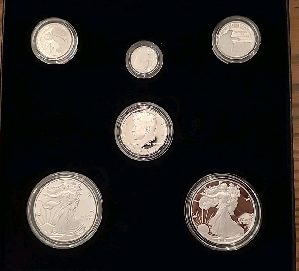 2021 United States Mint Limited Edition Silver Proof Set in Box w/ COA ...