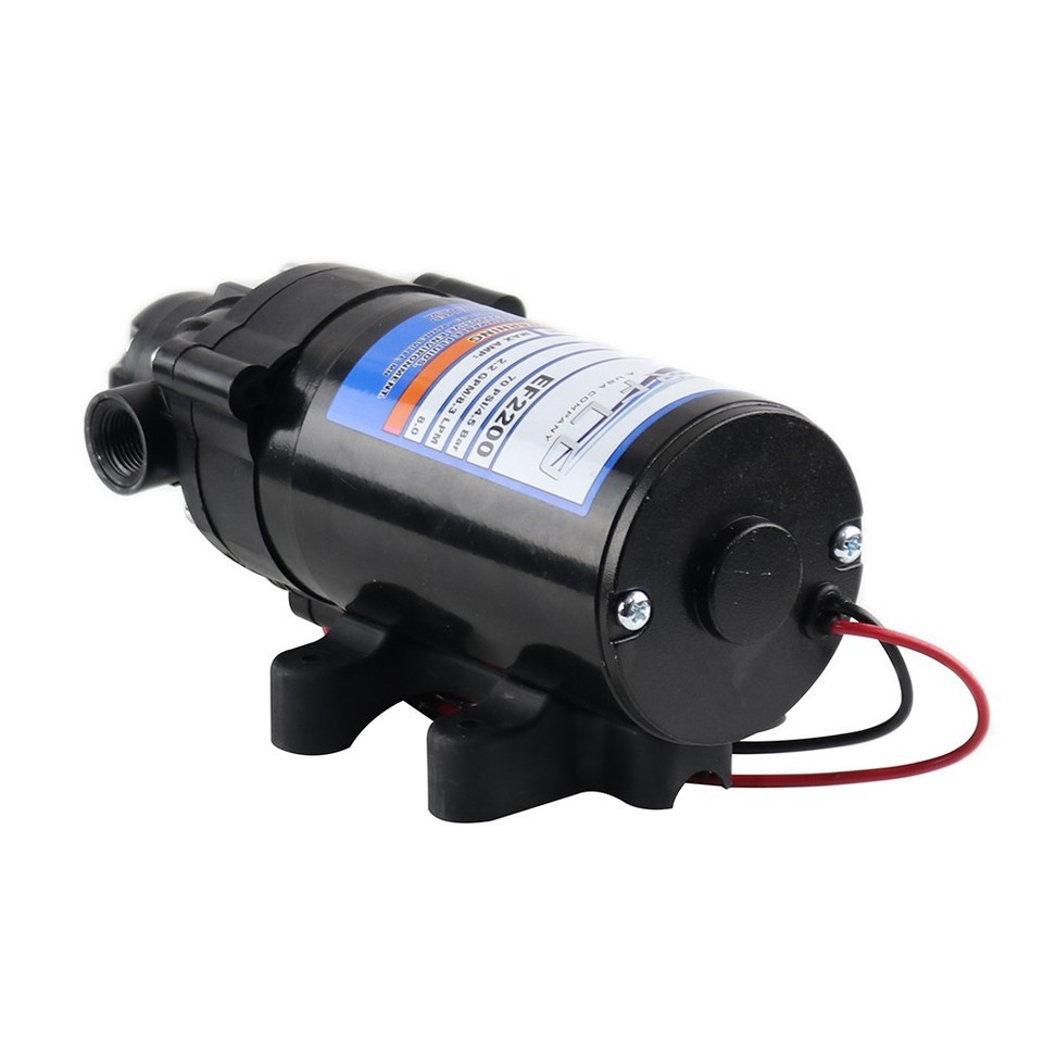 Everflo EF2200 12v Diaphragm Sprayer Pump - 2.2 GPM, 70 PSI for Spot ...