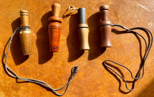 Three vintage duck and one goose call Sears and Lohman calls | eBay