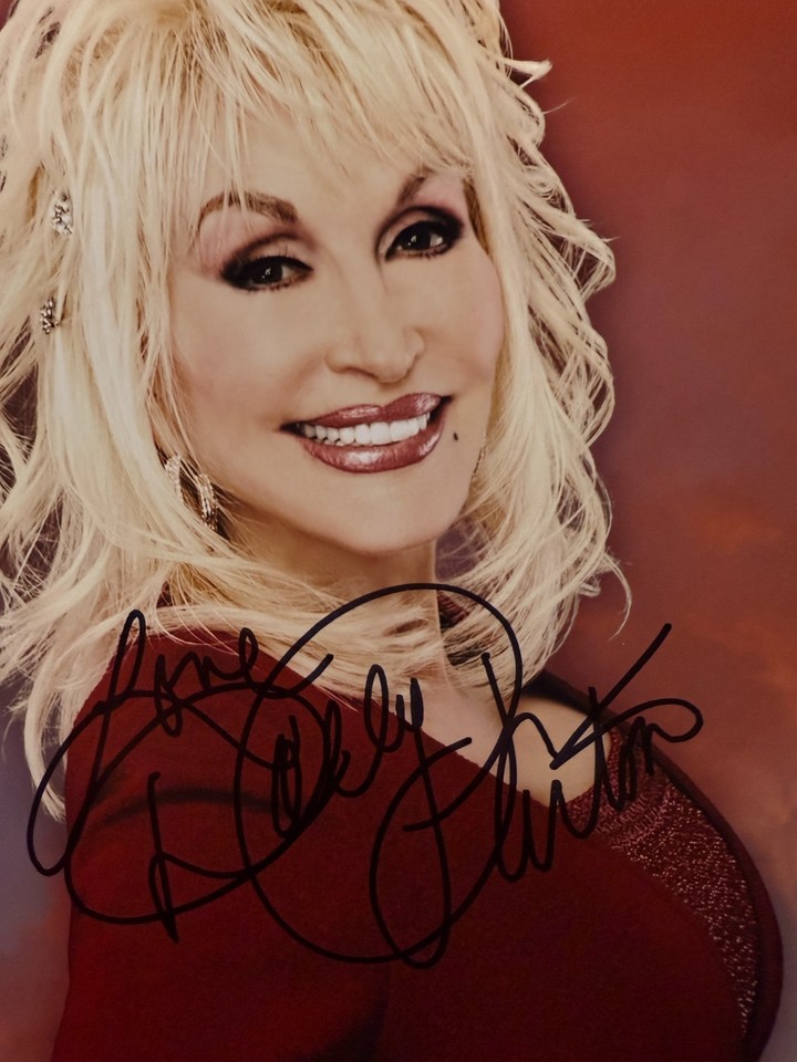 Dolly Parton Signed 8X10 COLOR Autographed Photograph with COA | eBay