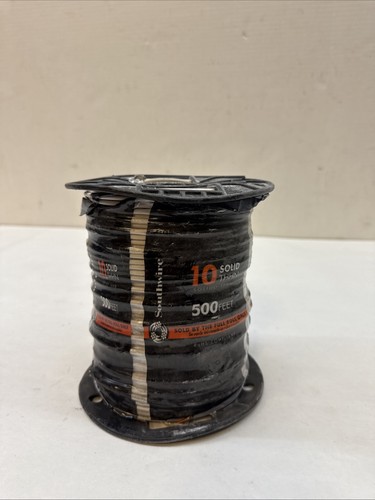 SOUTHWIRE 500 ft. THHN Solid Wire 10 AWG, White* | eBay