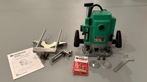 Hitachi M12V Plunge 1/2" Router 3 1/4 HP 15A 8000-20000 RPM | eBay