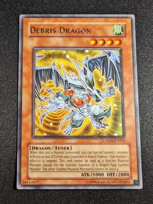 Yu-Gi-Oh! Debris Dragon CRMS-EN002 Unlimited Edition Rare NM | eBay