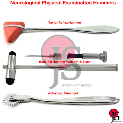Medical Neurological Reflex Hammer Buck Pinwheel Diagnostic Neurology ...