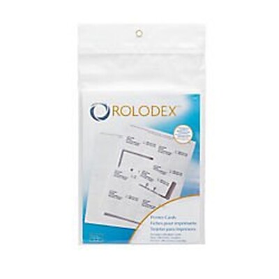 Rolodex Printable Business Cards for Rotary Business Card File 240 ...