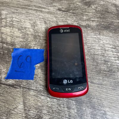 LG Xpression C395 Bluetooth 3.0" Touchscreen QWERTY Keyboard AT&T Slide ...