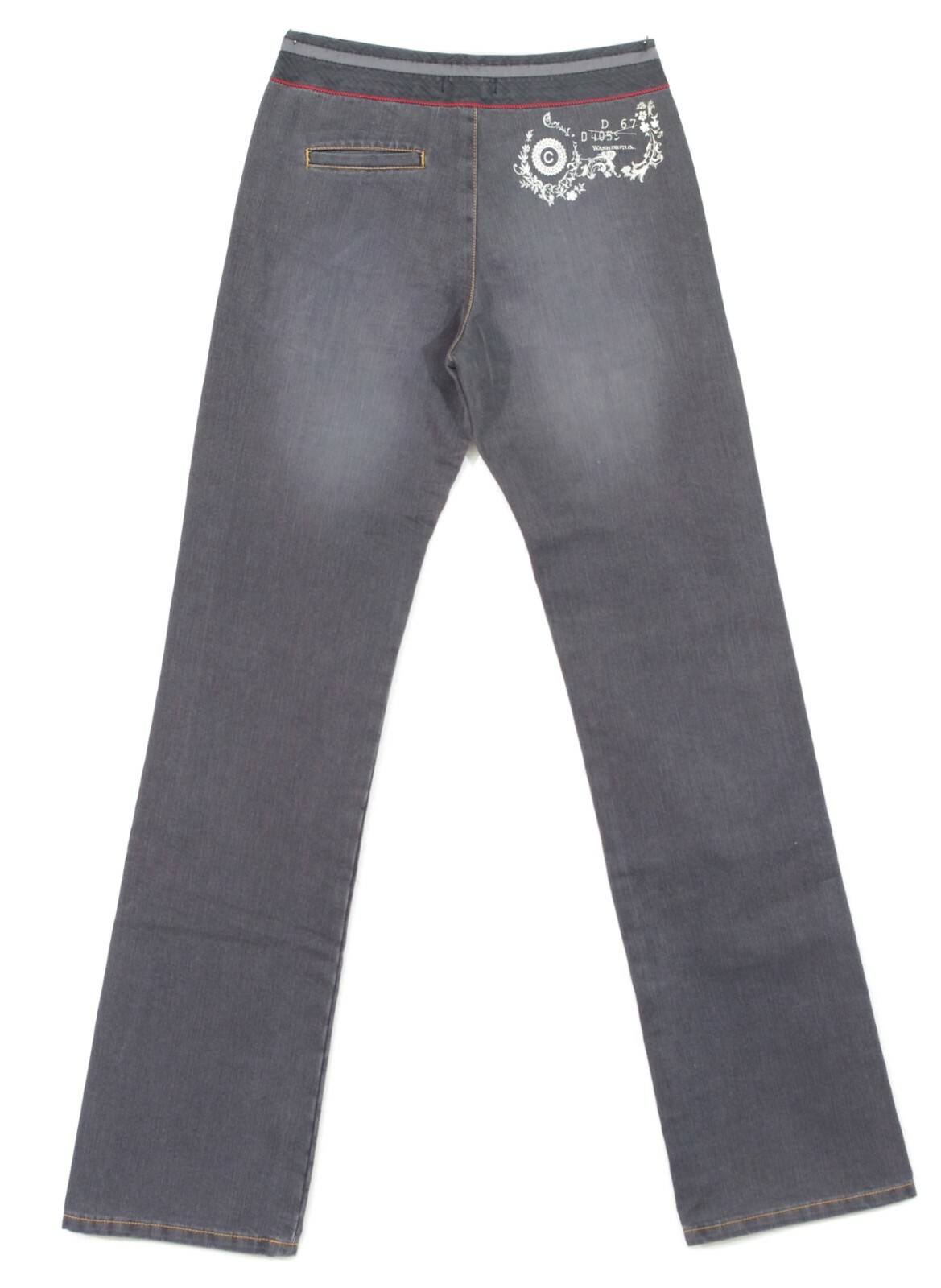 CHIPIE jeans droit gris large femme taille normale PASTAR lavé used | eBay